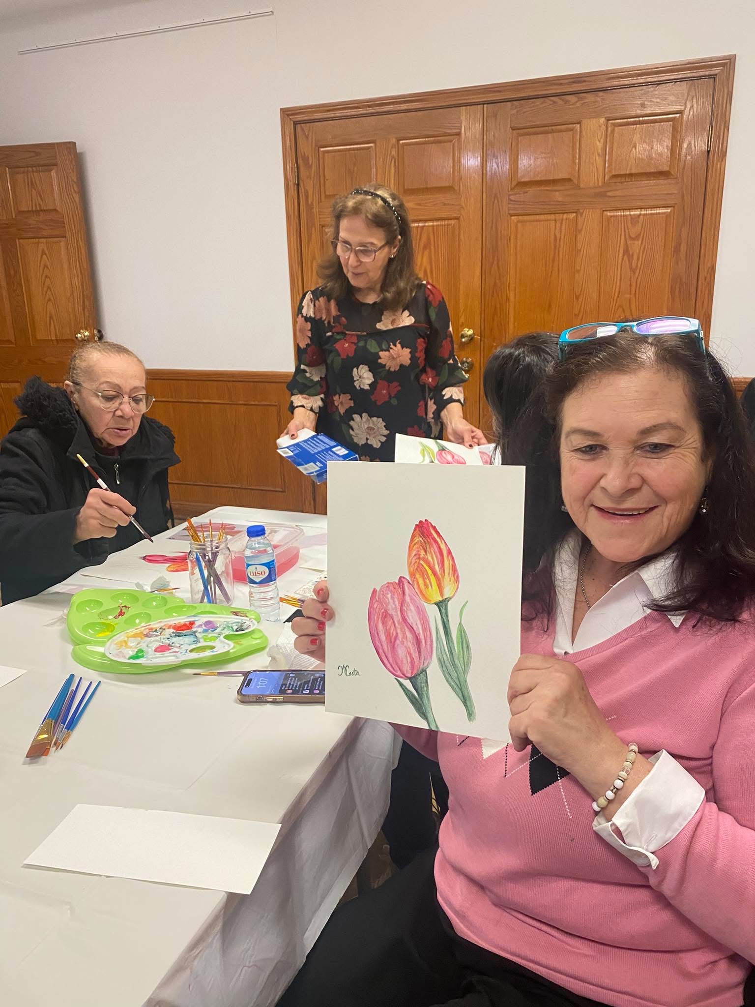 Art in the Spotlight: Watercolor Workshop Fills ProVerbo Gallery at SCP ...